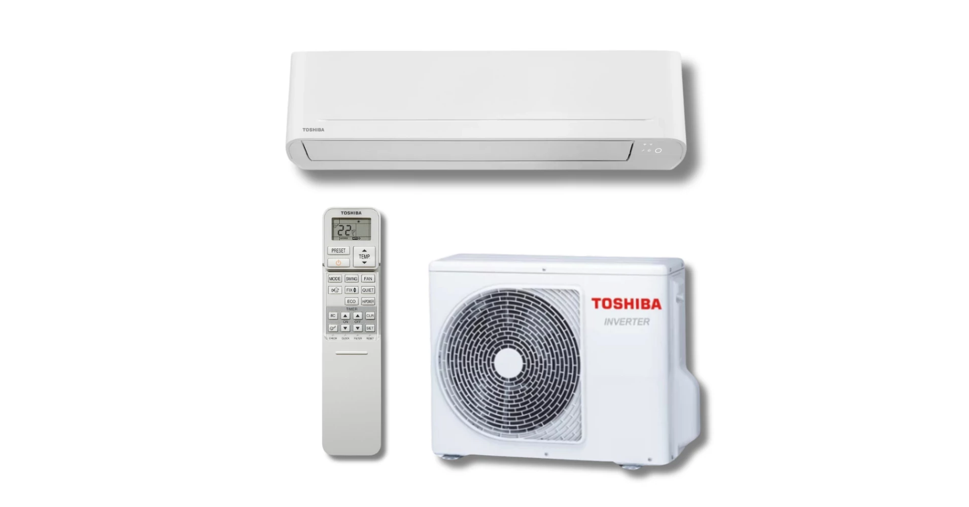 Toshiba Seiya CLASSIC 7 kW Oldalfali Split Klíma Szett