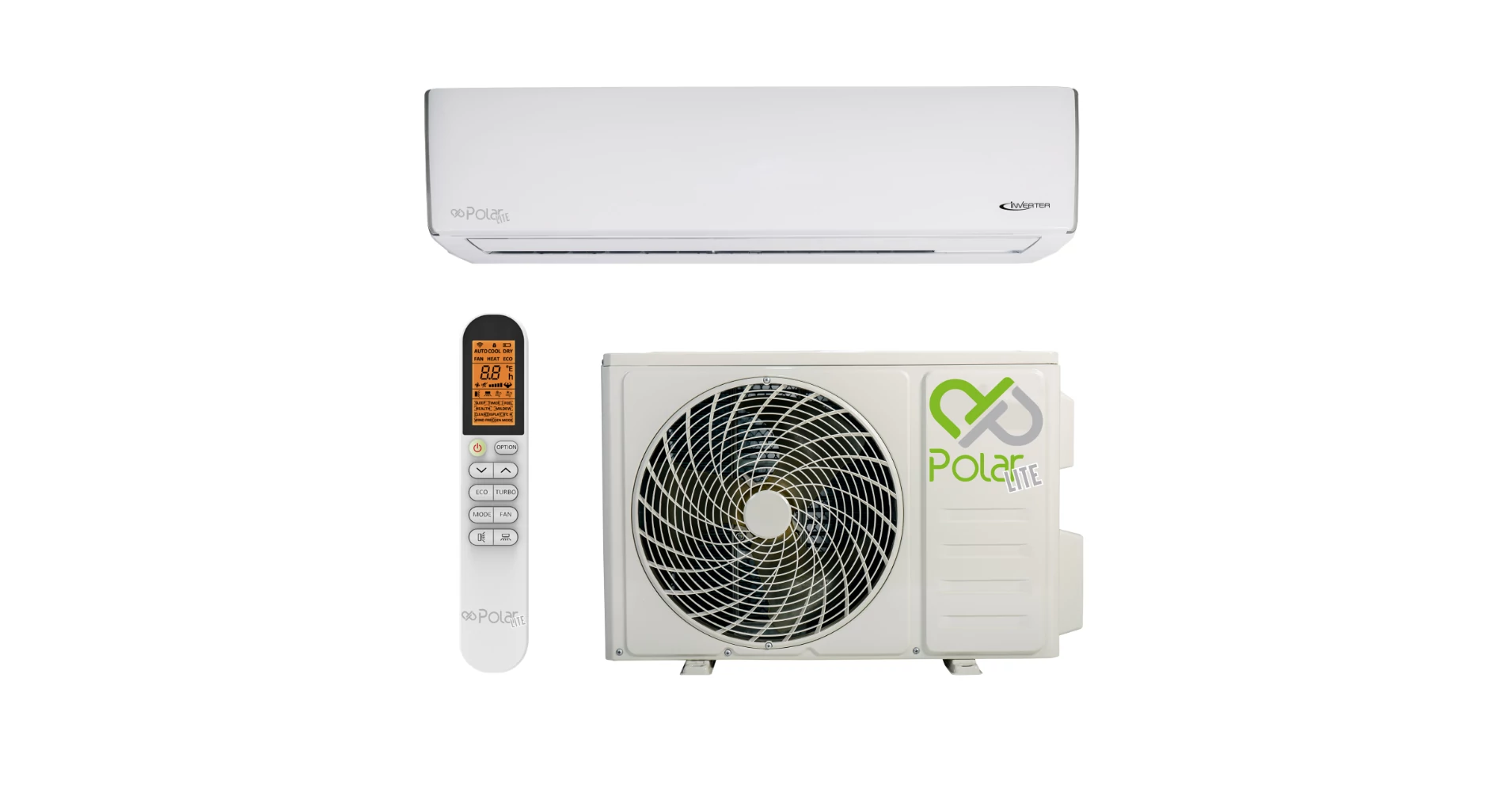 Polar Lite 2,5 kW Oldalfali Inverteres Split Klíma Szett - Polar ...